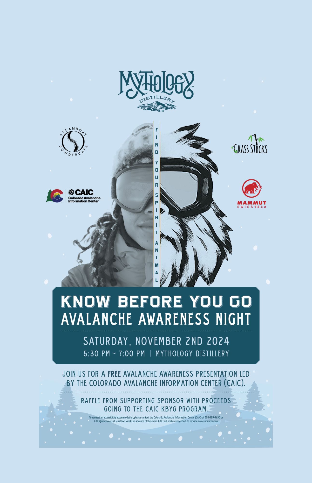 Know Before You Go: Free Avalanche Awareness Night | Mythology Distillery